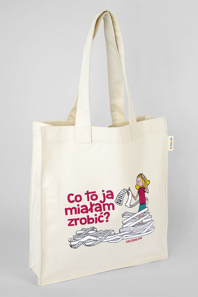 Torba bawełniana Szczęśliva – radecka.pl